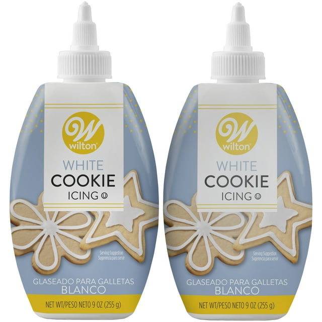 Wilton White Cookie Icing Set, 2-Count - Walmart.com