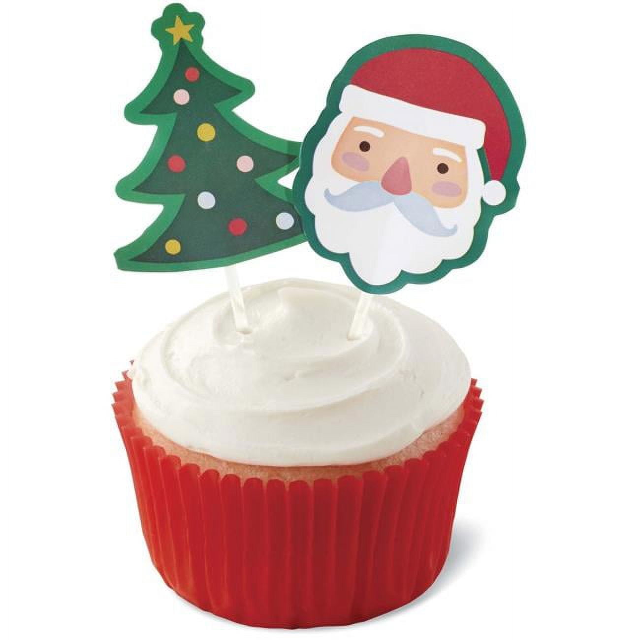 Wilton Xmas Traditional Santa & Trees - Walmart.com