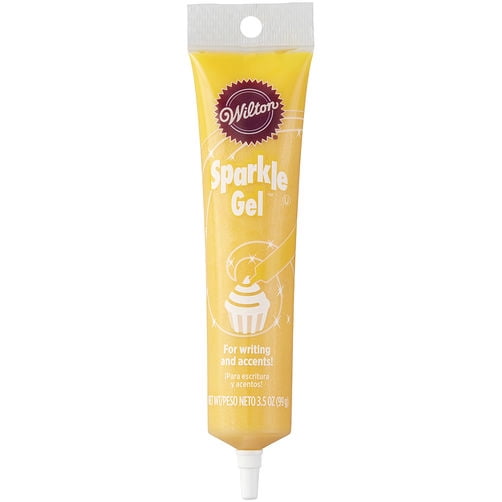 Wilton Yellow Sparkle Gel, 3.5 oz. - Walmart.com