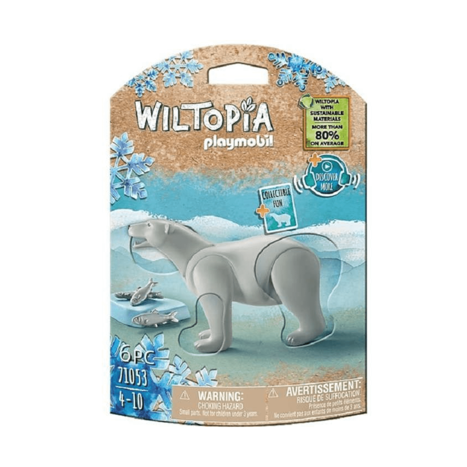 PLAYMOBIL #71053 Wiltopia Polar Bear NEW! - Walmart.com
