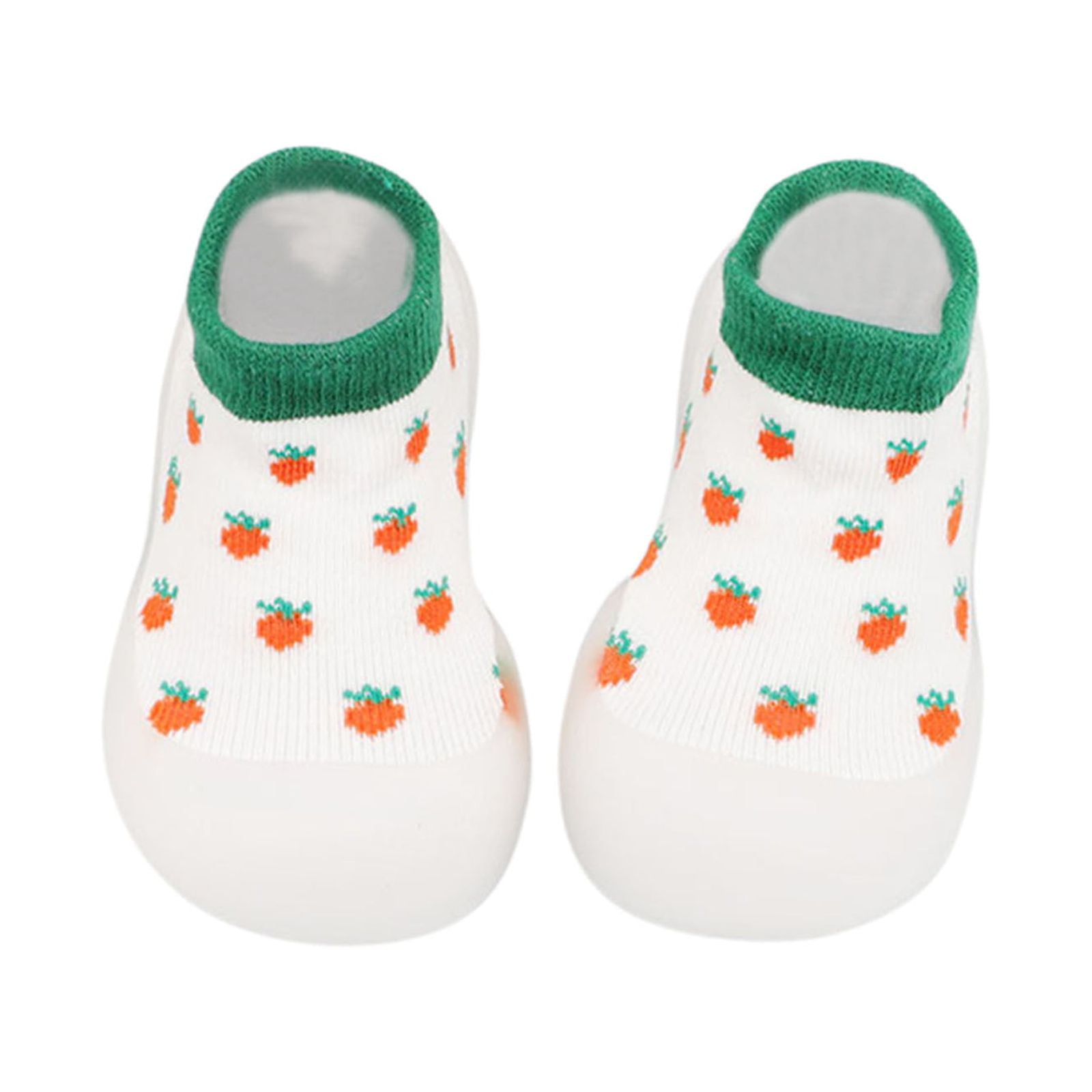 Wilucolt Baby Sneakers Cute Elastic Walkers Fruit Casual Socks Baby ...