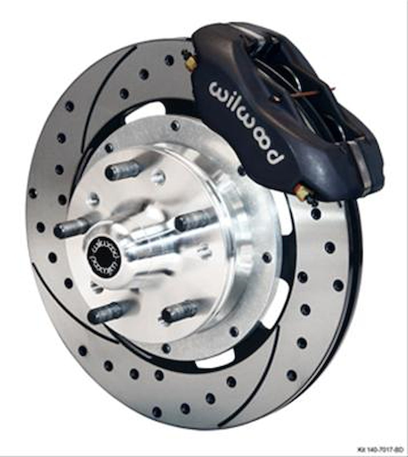 Wilwood 140-12297-D: Automotive Brakes Disc Brake Kit, 4-Piston ...