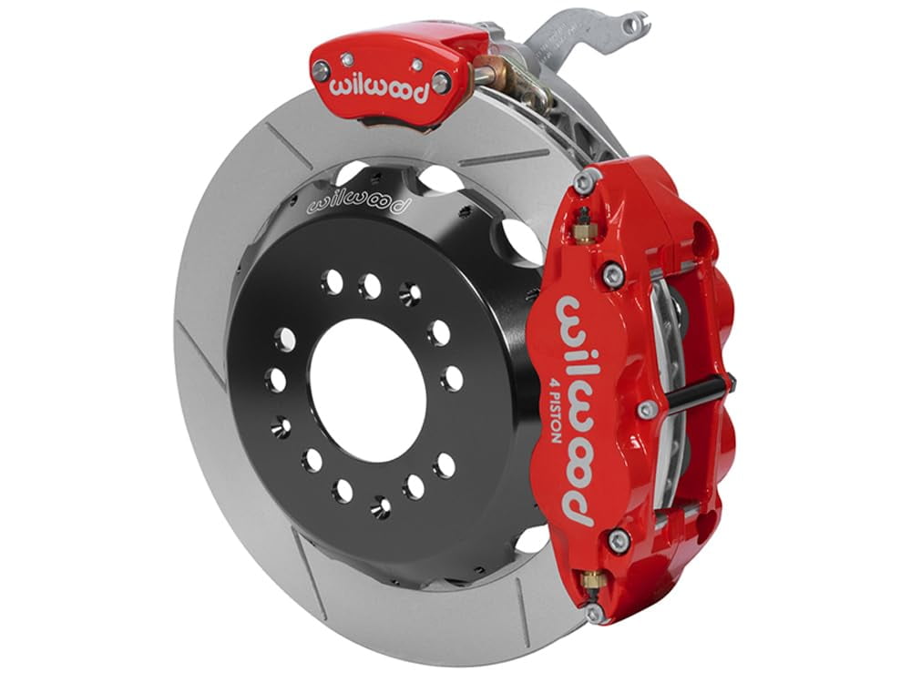 Wilwood 140-15348-R FNSL4R-MC4 Rear Big Brake Kit, 14", Red DSE ...