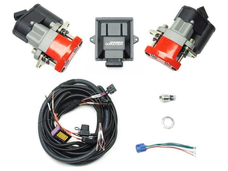 Wilwood 140-15979-RD Electronic Parking Brake Rear Retrofit Brake Kit ...