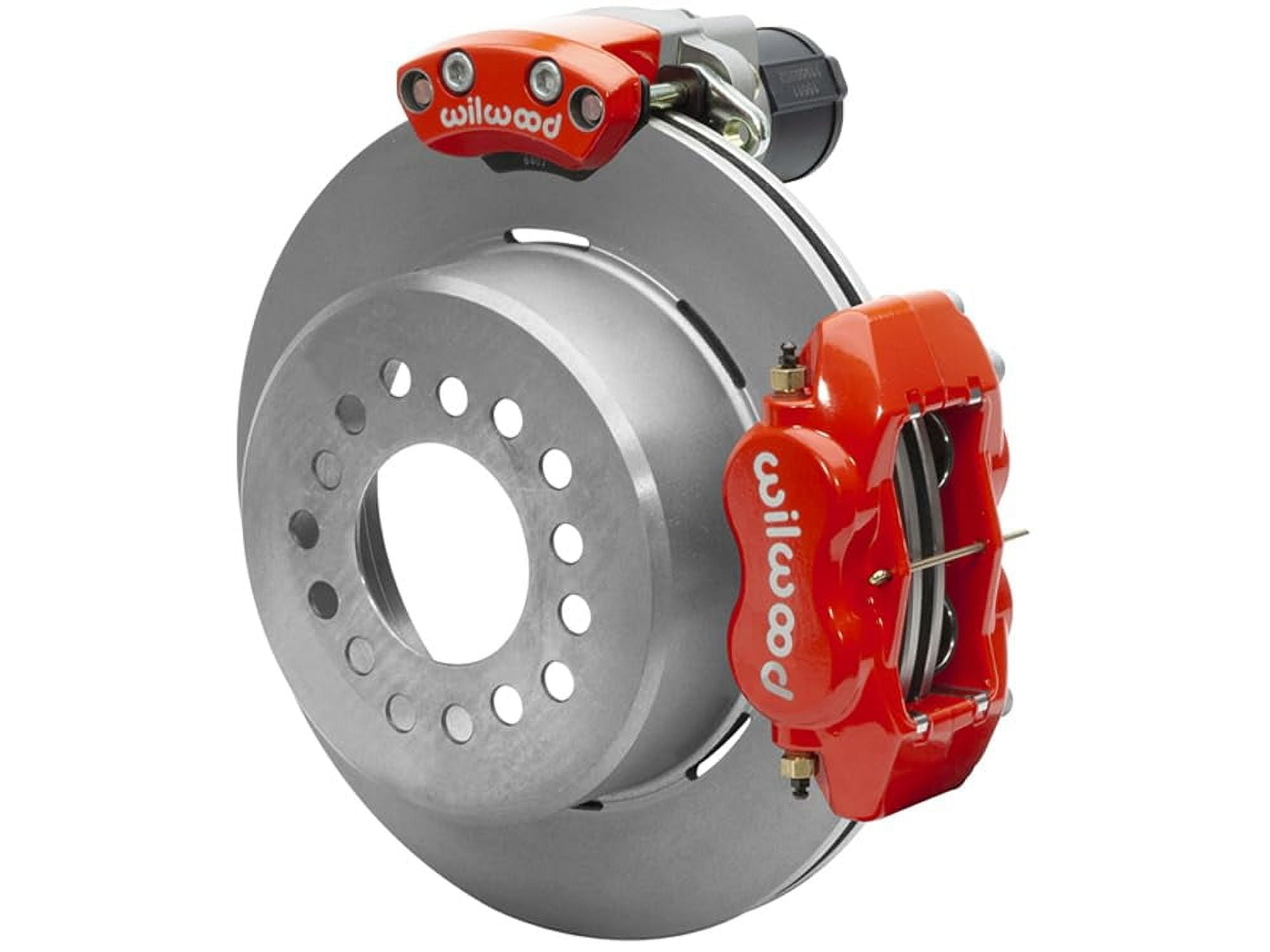 Wilwood 140-16142-R Dynalite Rear 12.19" EPB Big Brake Kit, Red ...