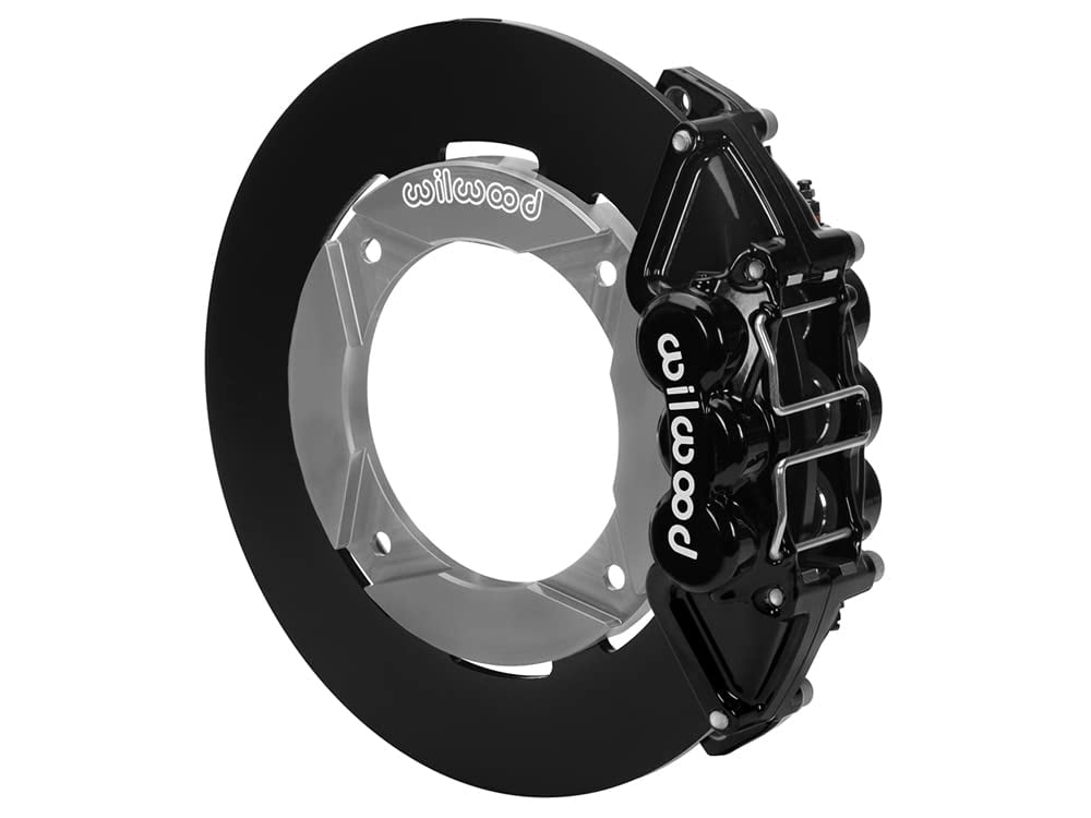 Wilwood 140-16631 Rear UTV6 Big Brake Kit with Black Calipers and Plain ...