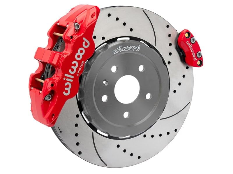Wilwood 140-17009-DR AERO4 15" Rear Big Brake Kit With Electronic ...