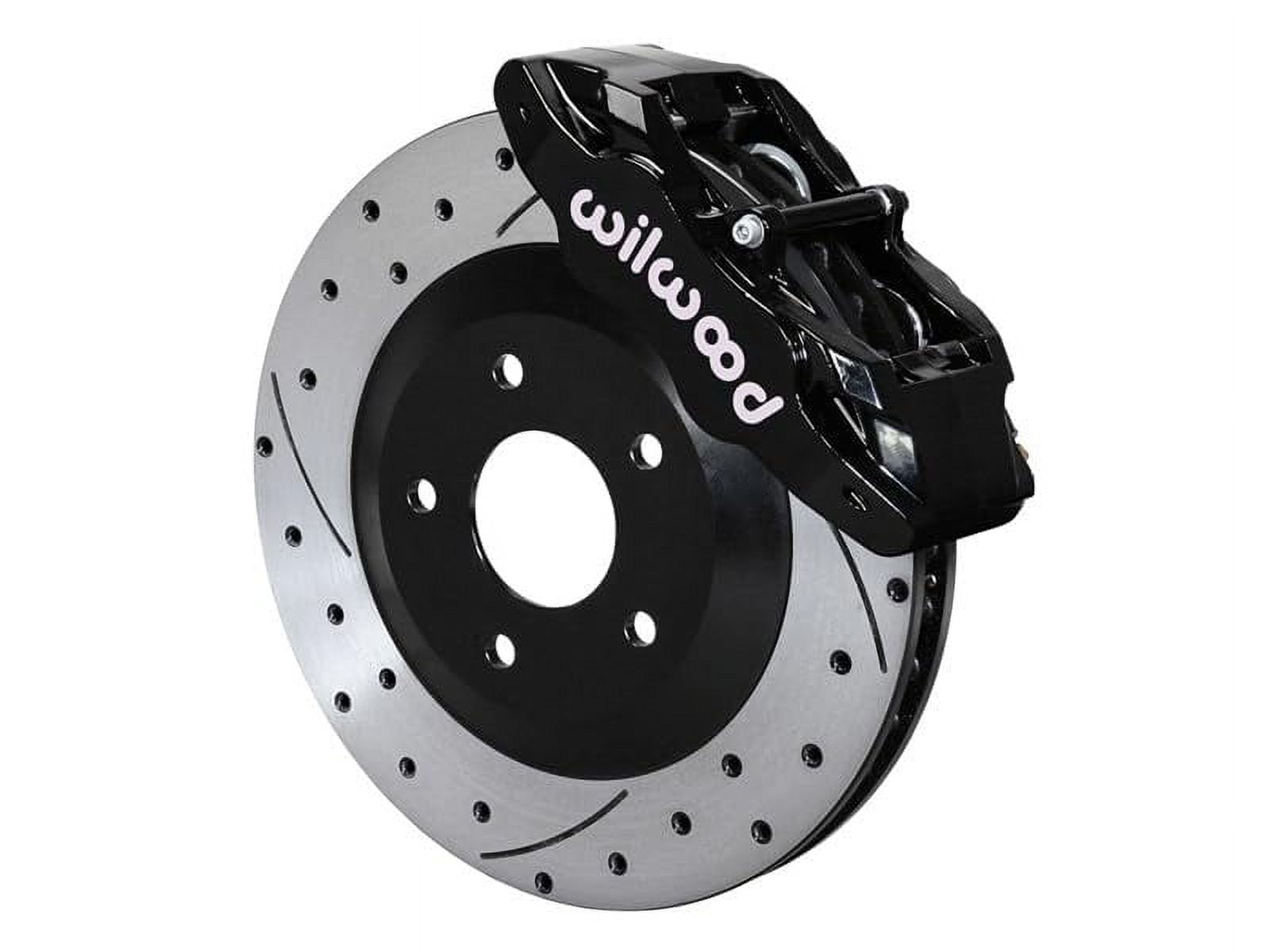Wilwood 140-17671-D SLC56 Front Caliper & Rotor Kit with Lines, Black ...