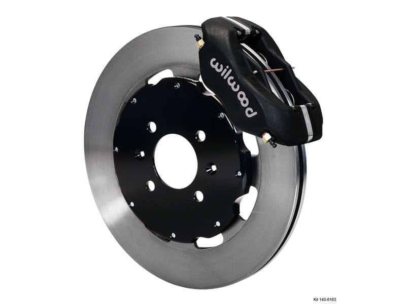 Wilwood 140-7015 Forged Dynalite Front Big Brake Kit With Black ...