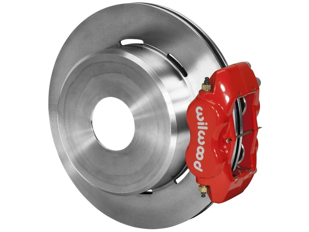 Wilwood 140-7142-R Dynalite Pro Rear 12.19" P-Brake Big Brake Kit, Red ...