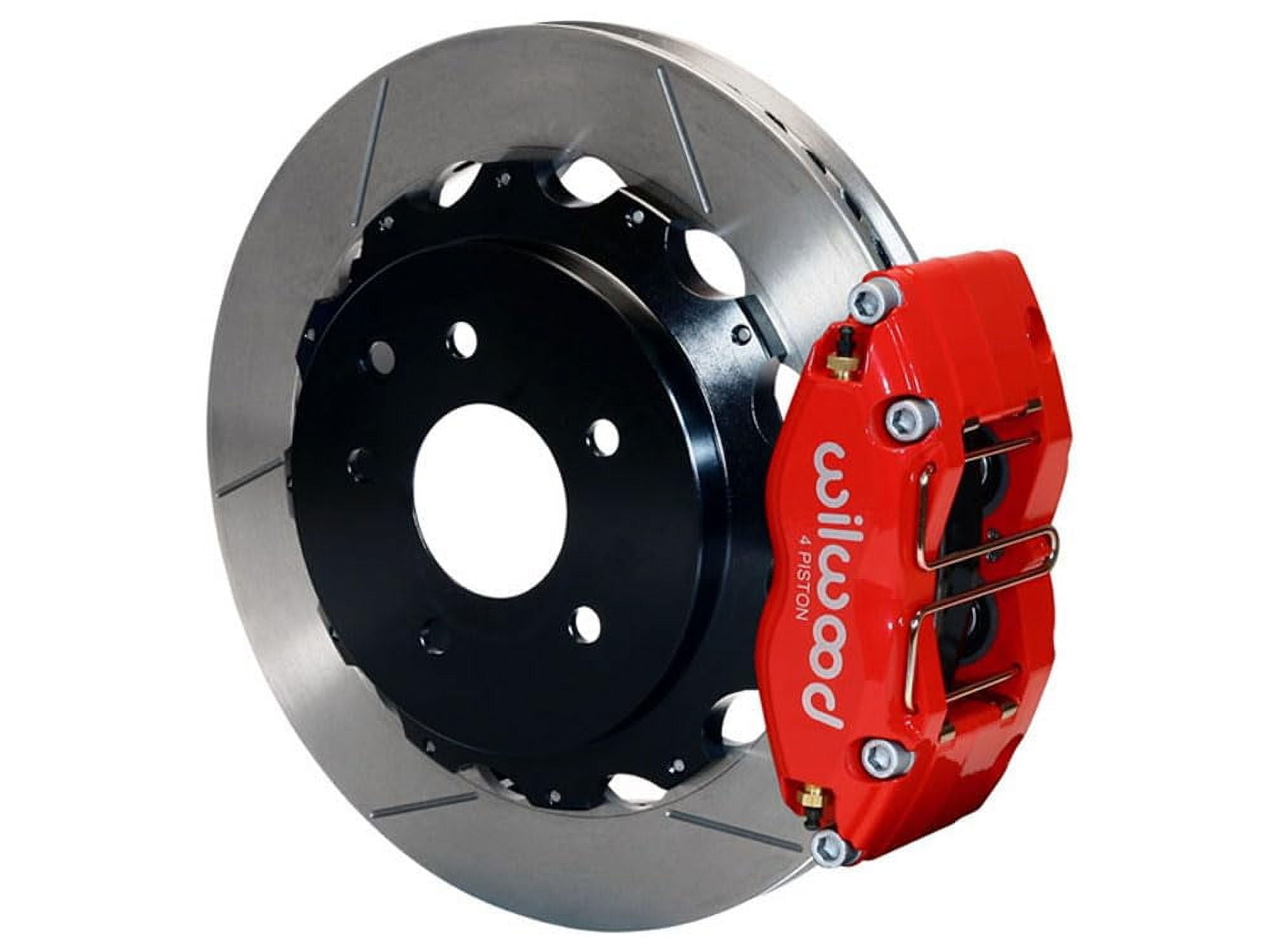 Wilwood 140-9507-R Dynapro Rear 13" Big Brake Kit With Red Calipers and ...