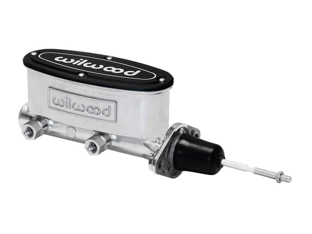 Wilwood 260-9439-P Tandem Outlet Aluminum Master Cylinder With Pushrod ...