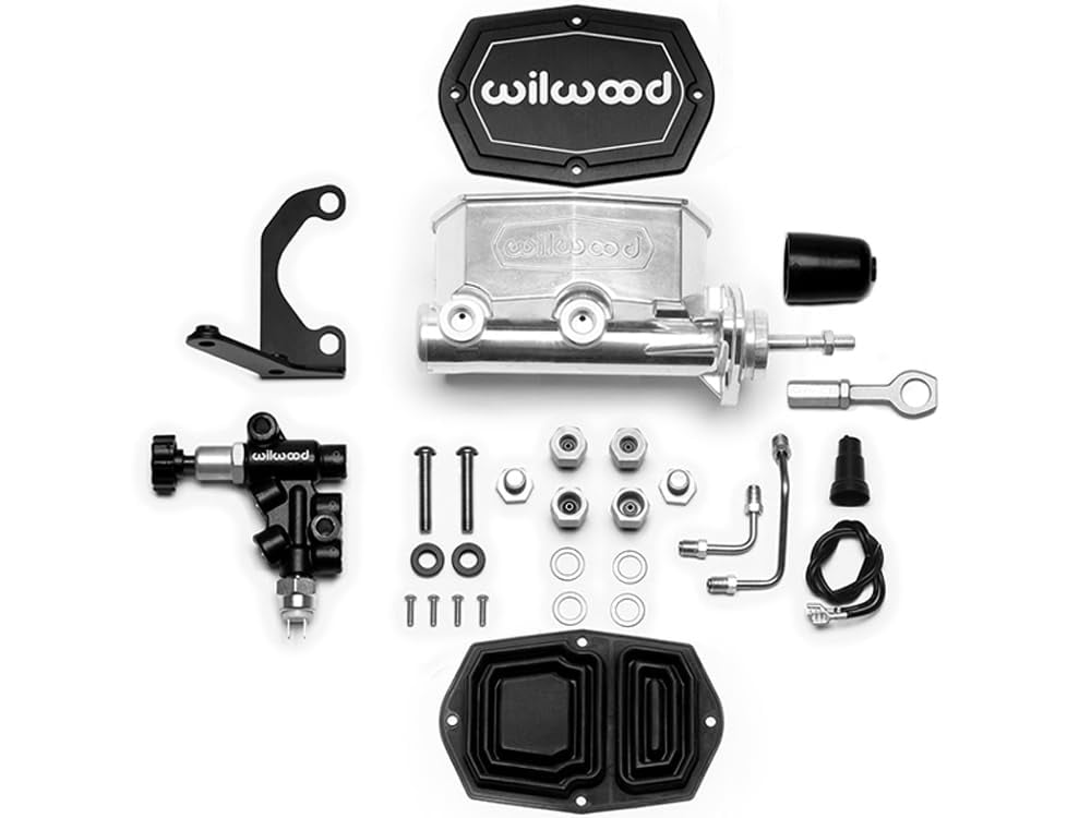 "Wilwood 261-15665-P Compact Tandem Master Cylinder With Proportioning ...