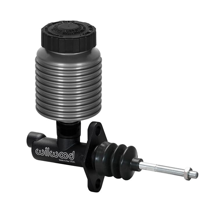 Wilwood 261-16839-.88 Black 7/8" Bore Compact Master Cylinder Kit with ...