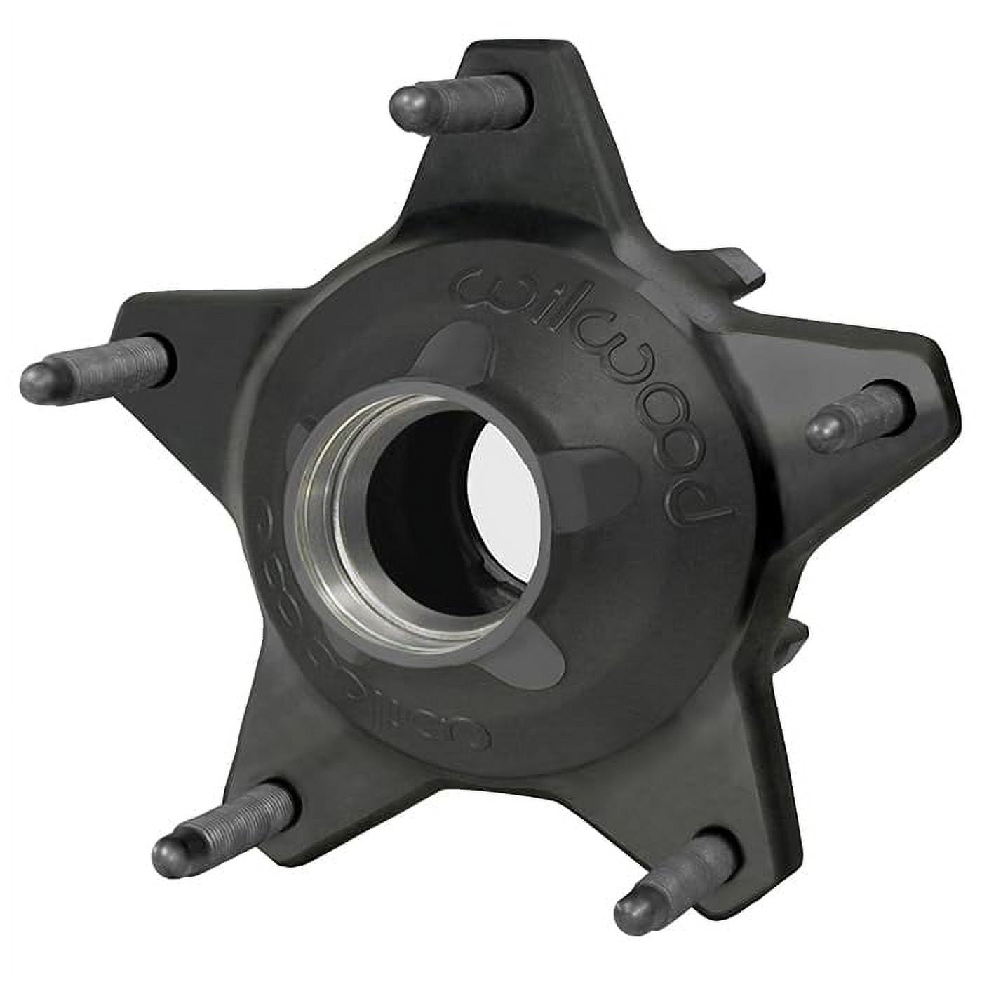 Wilwood 270-6735BLS Wide 5 Black Starlite 55 Front Hub w/Snap-Cap Std ...