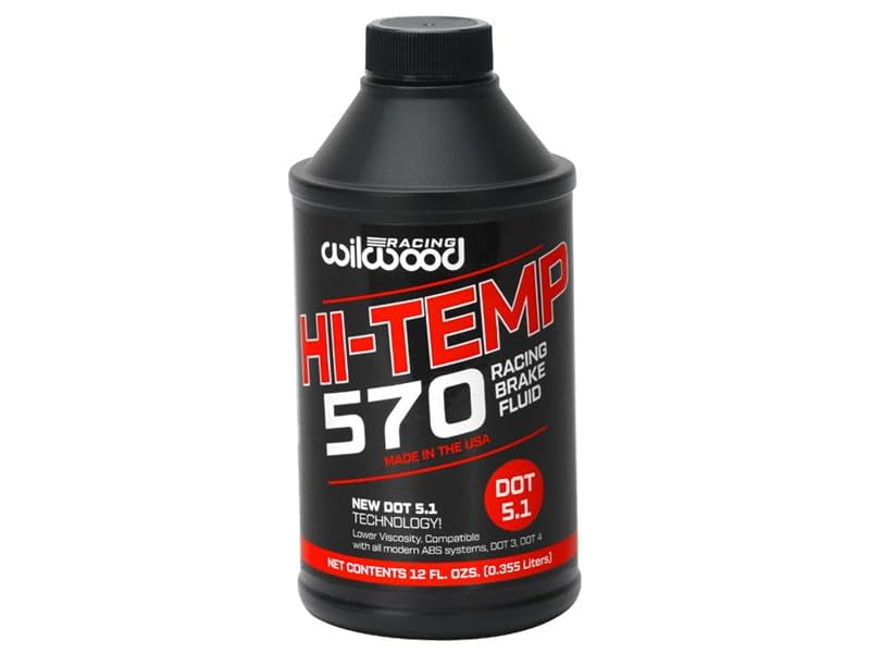 Wilwood 290-0632 Hi-Temp 570-Degree High Performance Brake Fluid - 12 ...