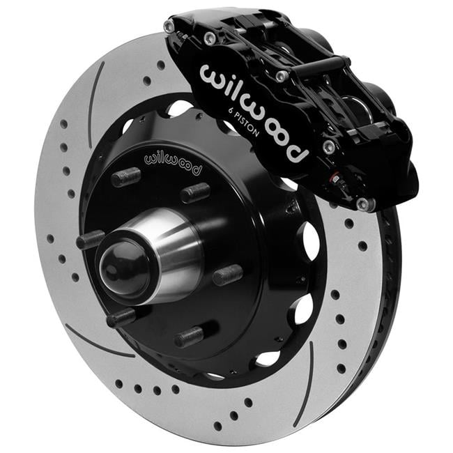 Wilwood 63-87 C10 FNSL6R Front Big Brake Brake Kit 14in drill/slot 6x5 ...