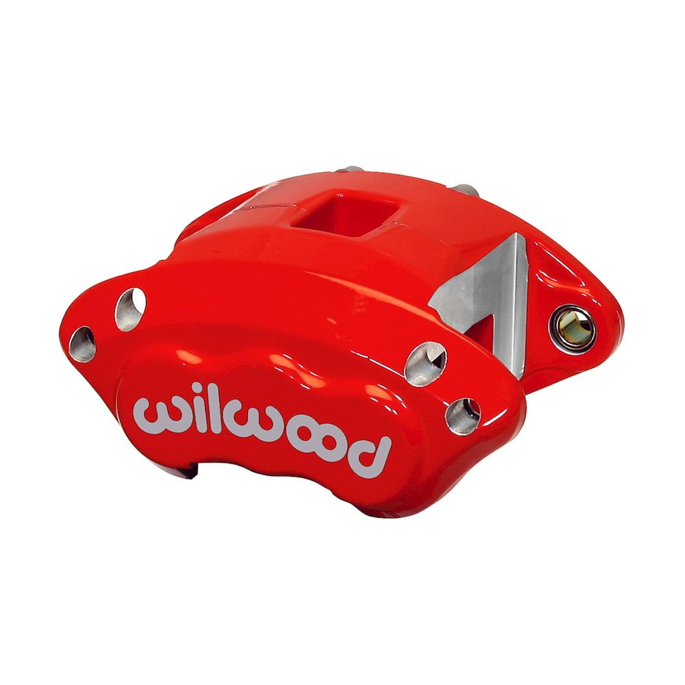 Wilwood Caliper GM D154 Red Dual Piston 1.62in Dia - Walmart.com