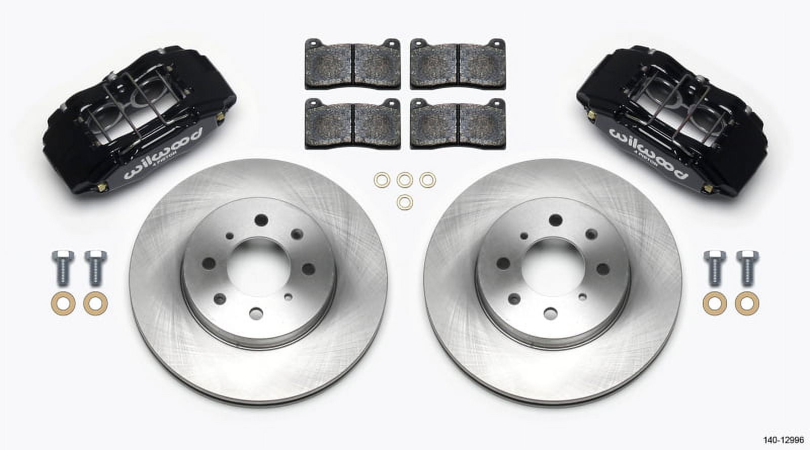 Wilwood DPHA Front Caliper & Rotor Kit Honda / Acura w/ 262mm OE Rotor ...