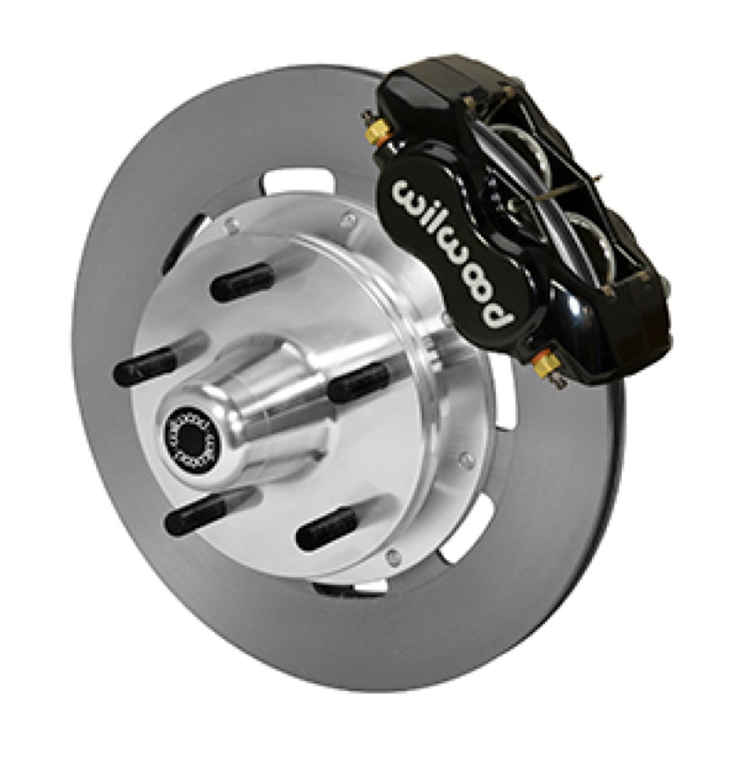 Wilwood Forged Dynalite Front Kit 19.00in Plain Rotor Black WWE ...