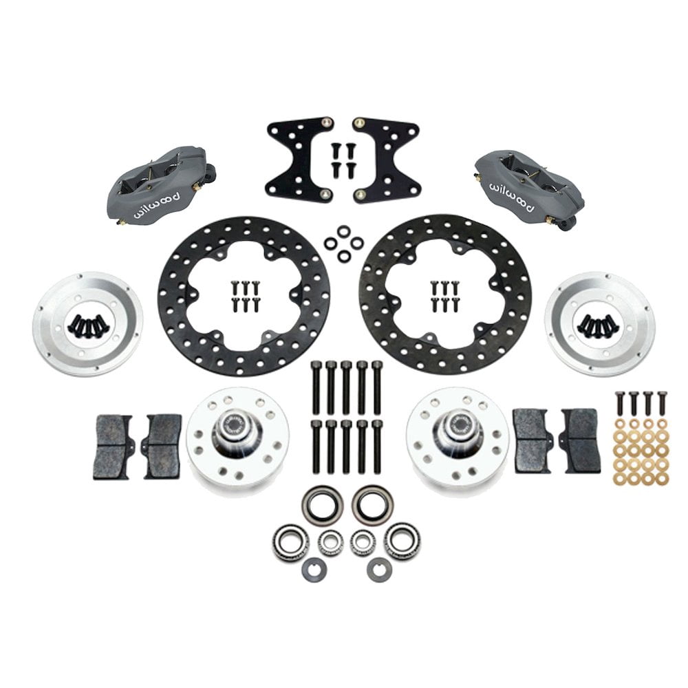 Wilwood MD Drag Front Brake Kit Mustang II/Pinto - Walmart.com