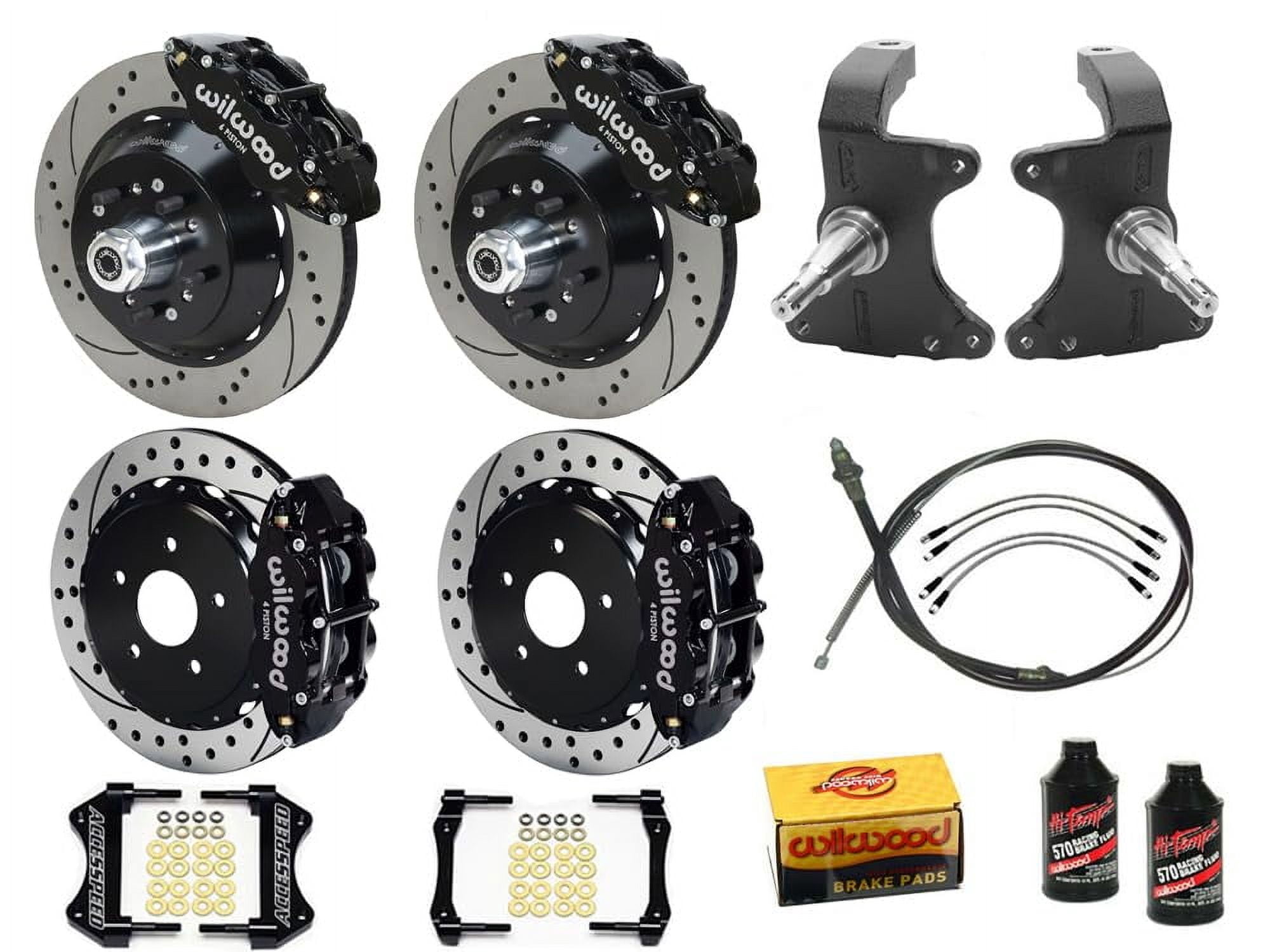 Wilwood SL6R 13" Front & SL4R 13" Rear Superlite Big Brake Combo With 2 ...
