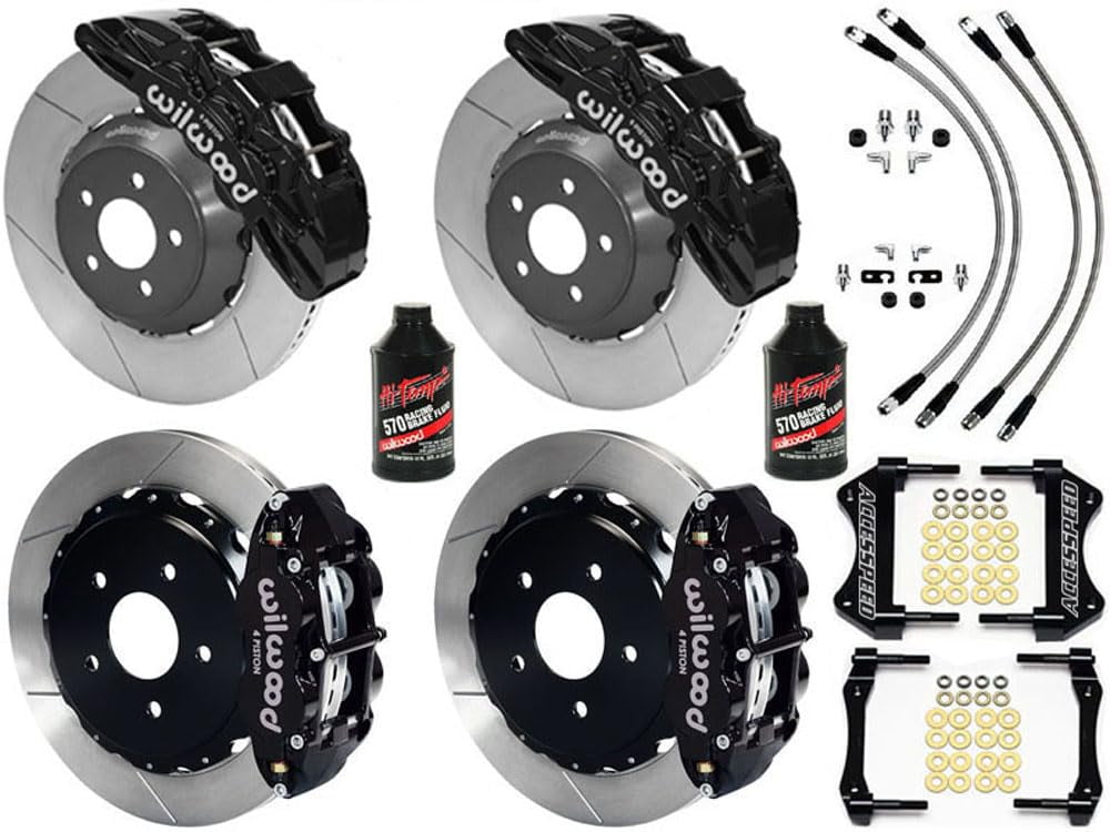 Wilwood SX6R 14" Front & Forged Narrow Superlite 14" Rear Big Brake ...