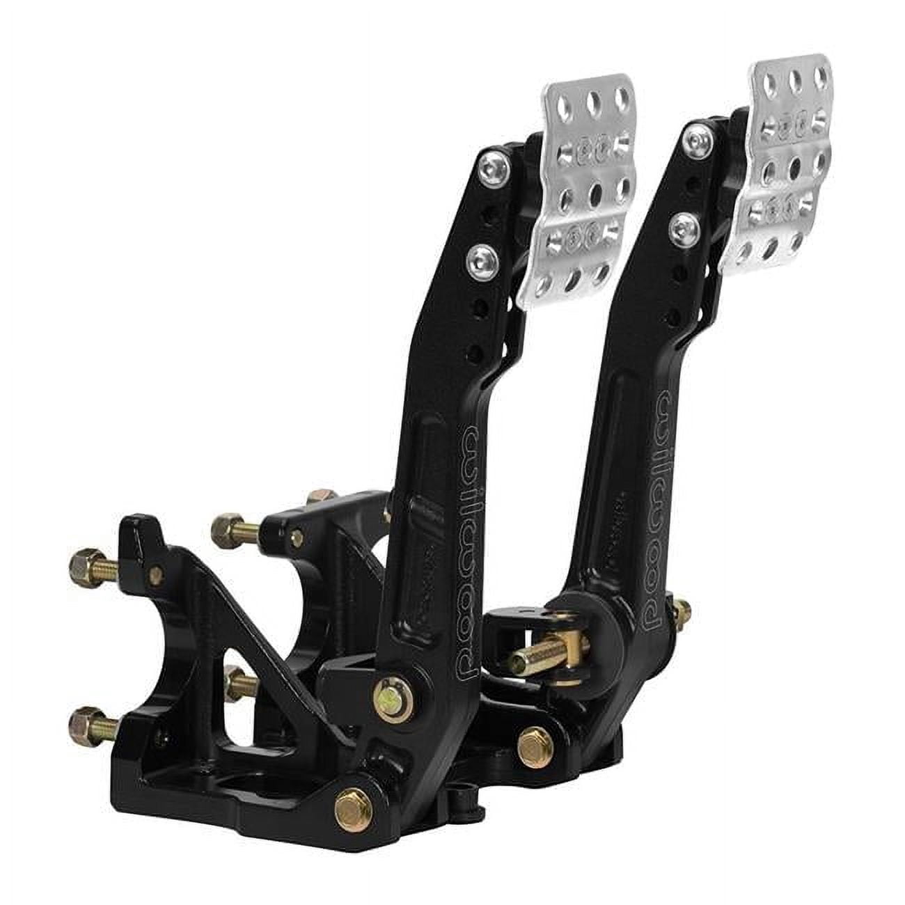 Wilwood WIL340-16606 Adjustable Floor Mount Dual Pedal Assembly ...