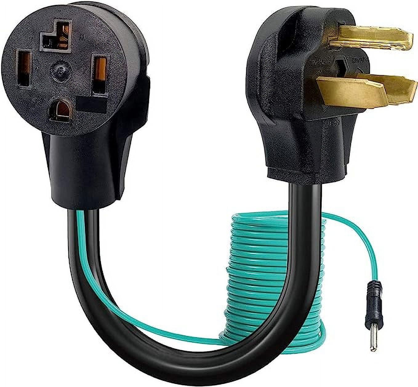 WimiSom 30A 250V NEMA 10-30P to 14-30R Electrical Plug - Walmart.com
