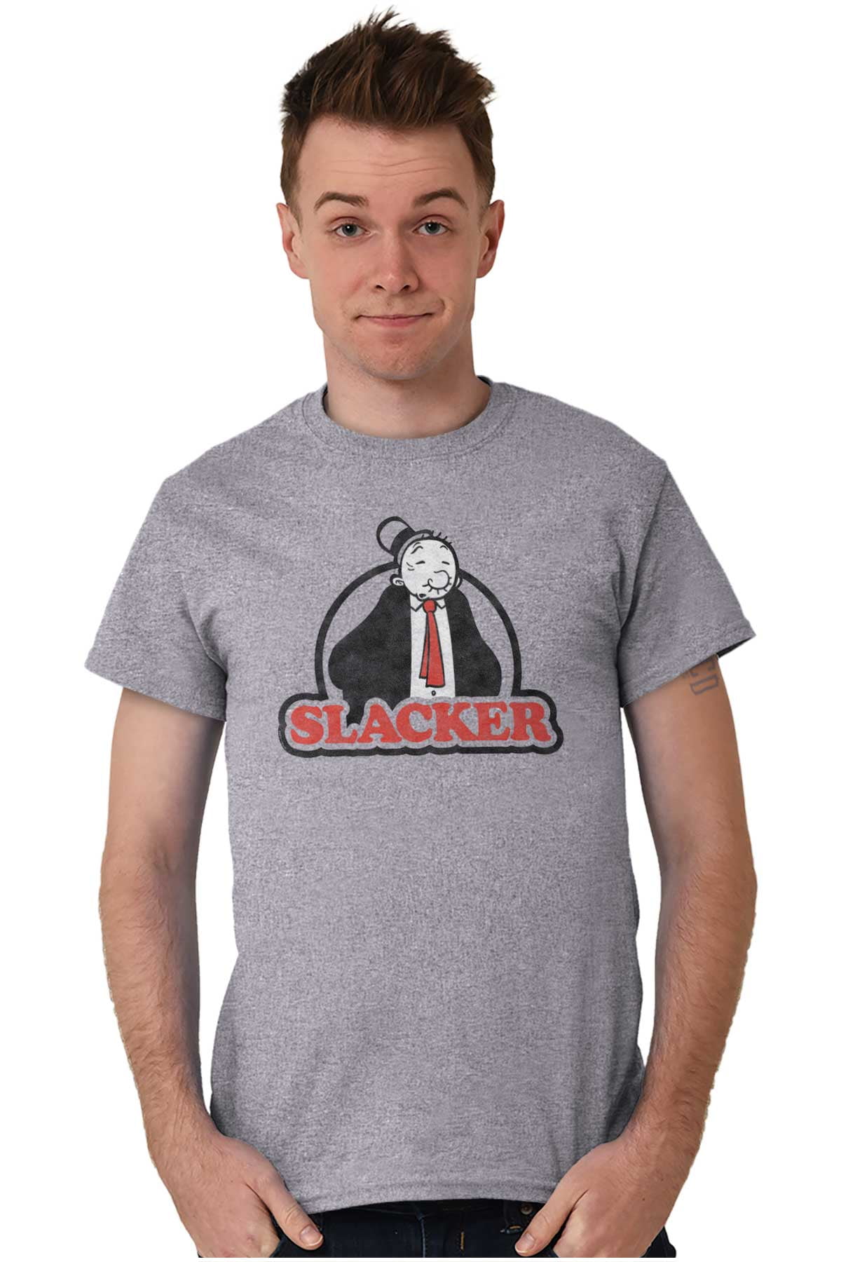 Wimpy Slacker Popeye The Sailor Man Unisex Plus Size Graphic Tee Brisco Brands 3X - Walmart.com