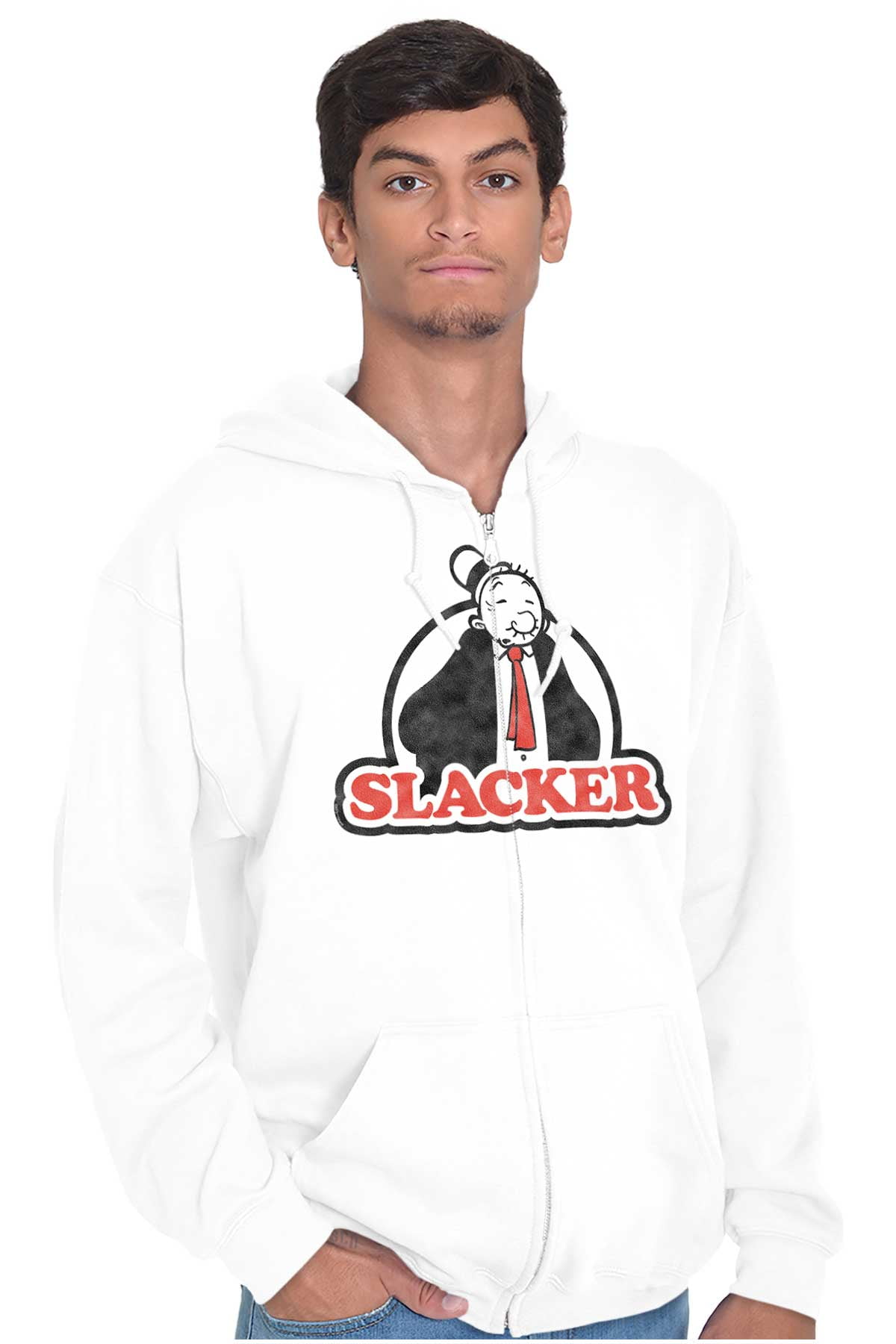 Wimpy Slacker Popeye The Sailor Man Zip Up Hoodie Men's Women's Brisco ...