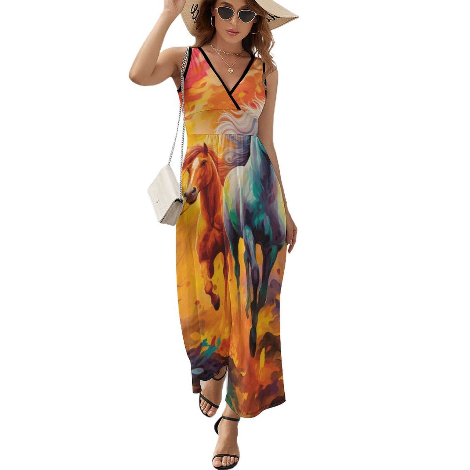 Win Instant Success Sleeveless Luxury Evening Dress For Women Party ...