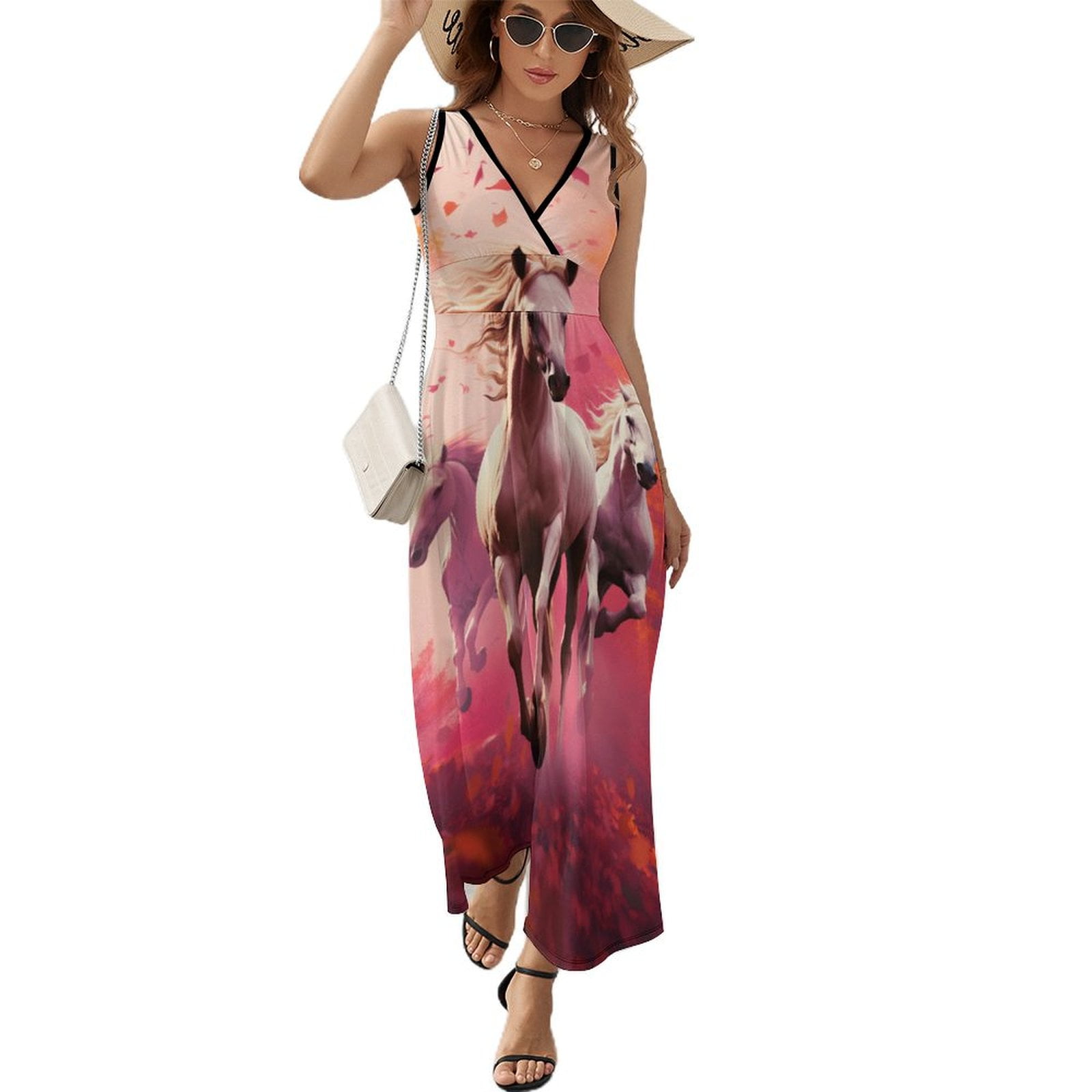 Win Instant Success Sleeveless Luxury Evening Dress For Women Party ...