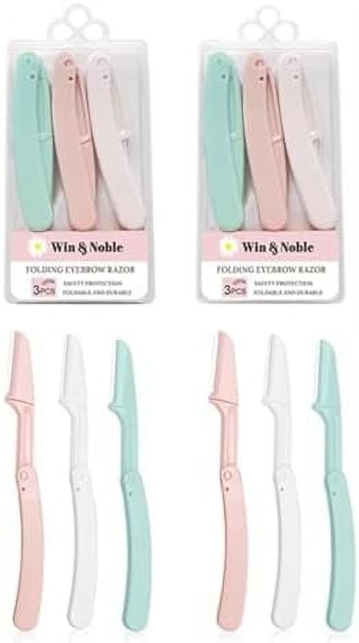 Win & Noble Dermaplane Razor, Facial Hair Remover, Eyebrow Razor, Multi ...
