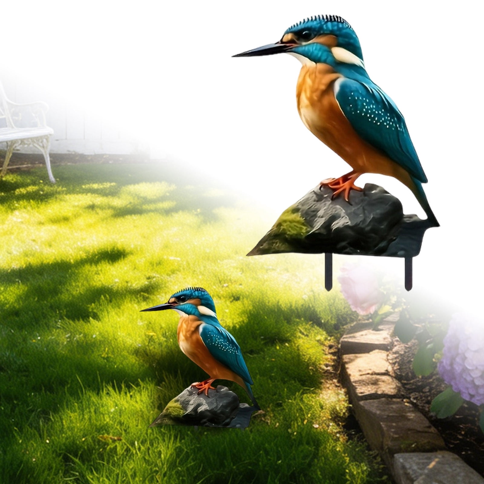 Win s Way Acrylic Tabletop Menu Holder - Lifelike Bird Design ...