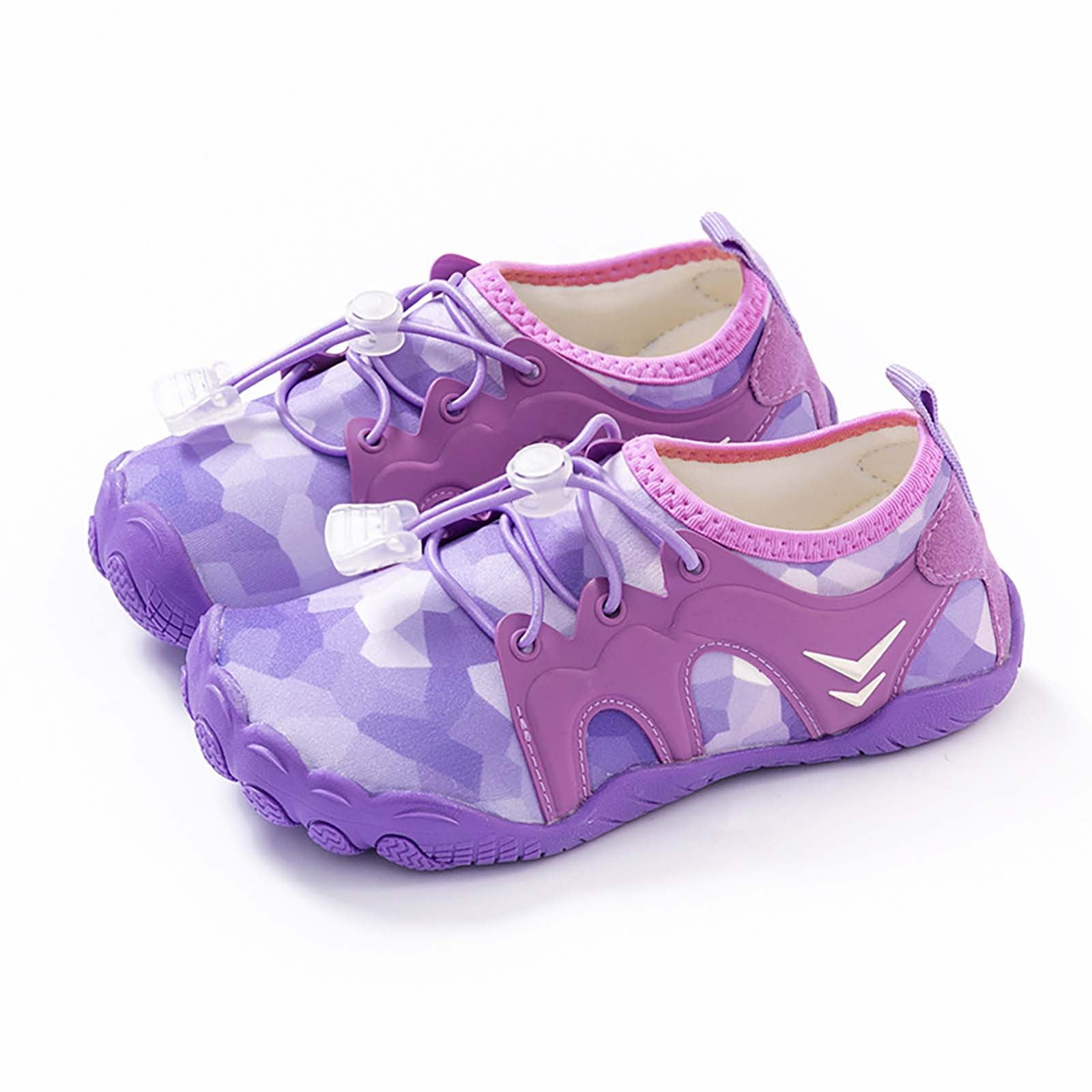 Win s Way Kids Water Shoes with Toe Protection Quick Dry Swim Shoes for ...