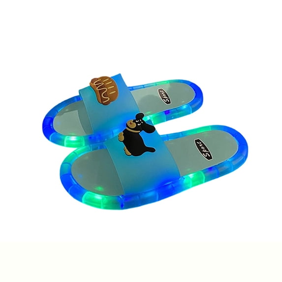 Win s Way Light Up Sandals Men Women Couple Bright Color Slippers ...