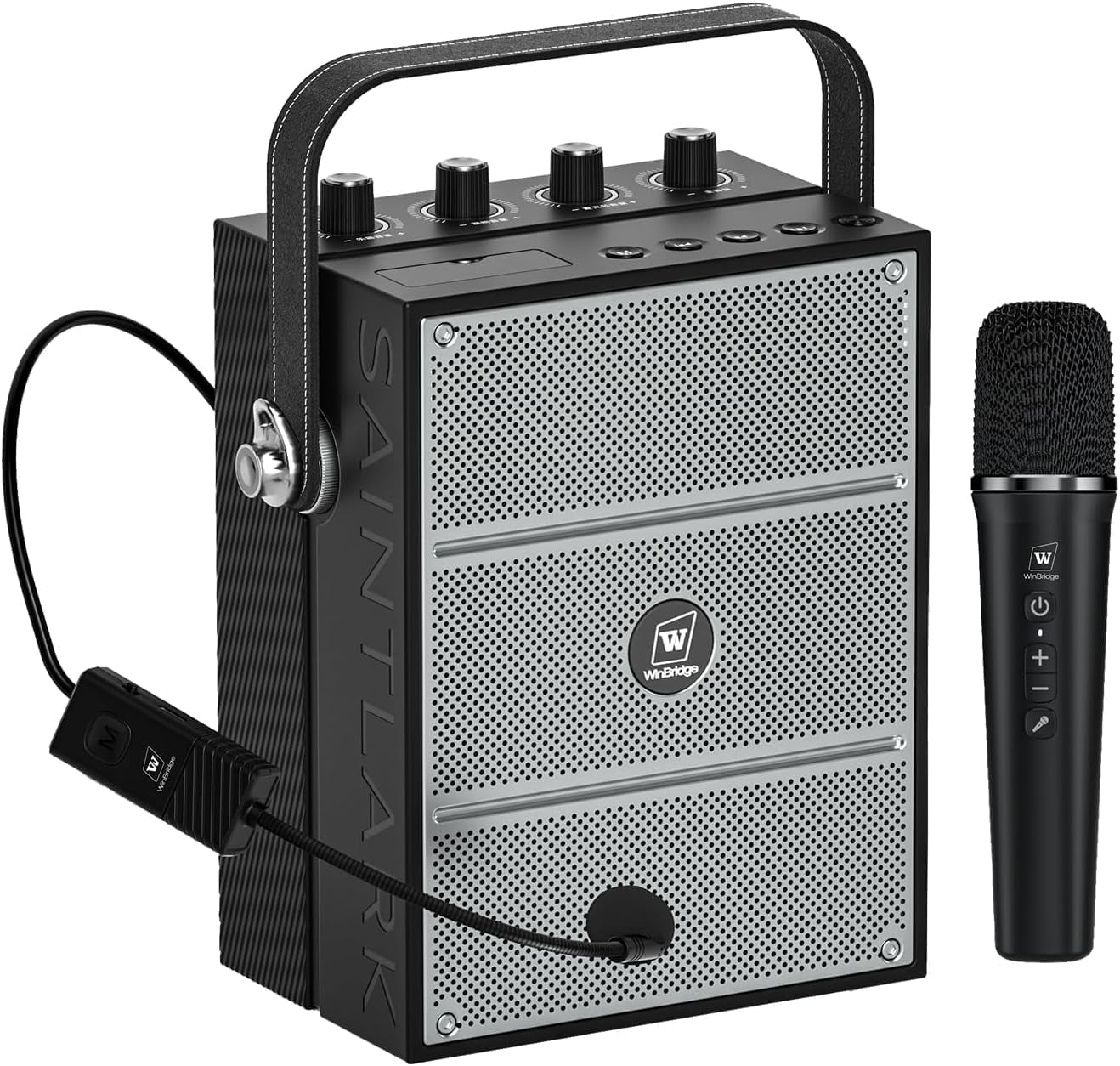 WinBridge 60W Powerful Wireless Voice Amplifier with Handheld and ...