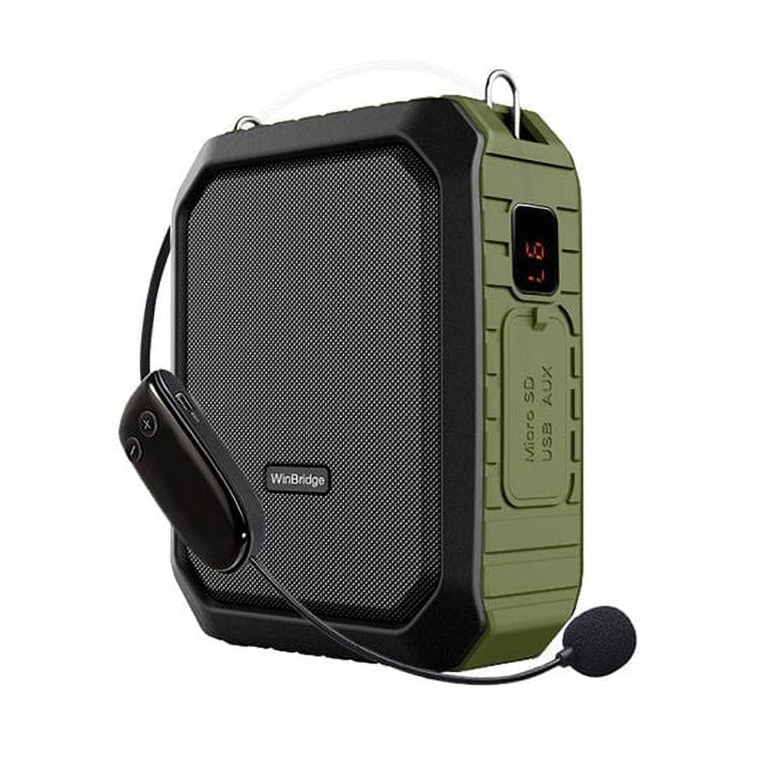 WinBridge M800 18W Wireless Voice Amplifier with Waterproof Headset Mic ...