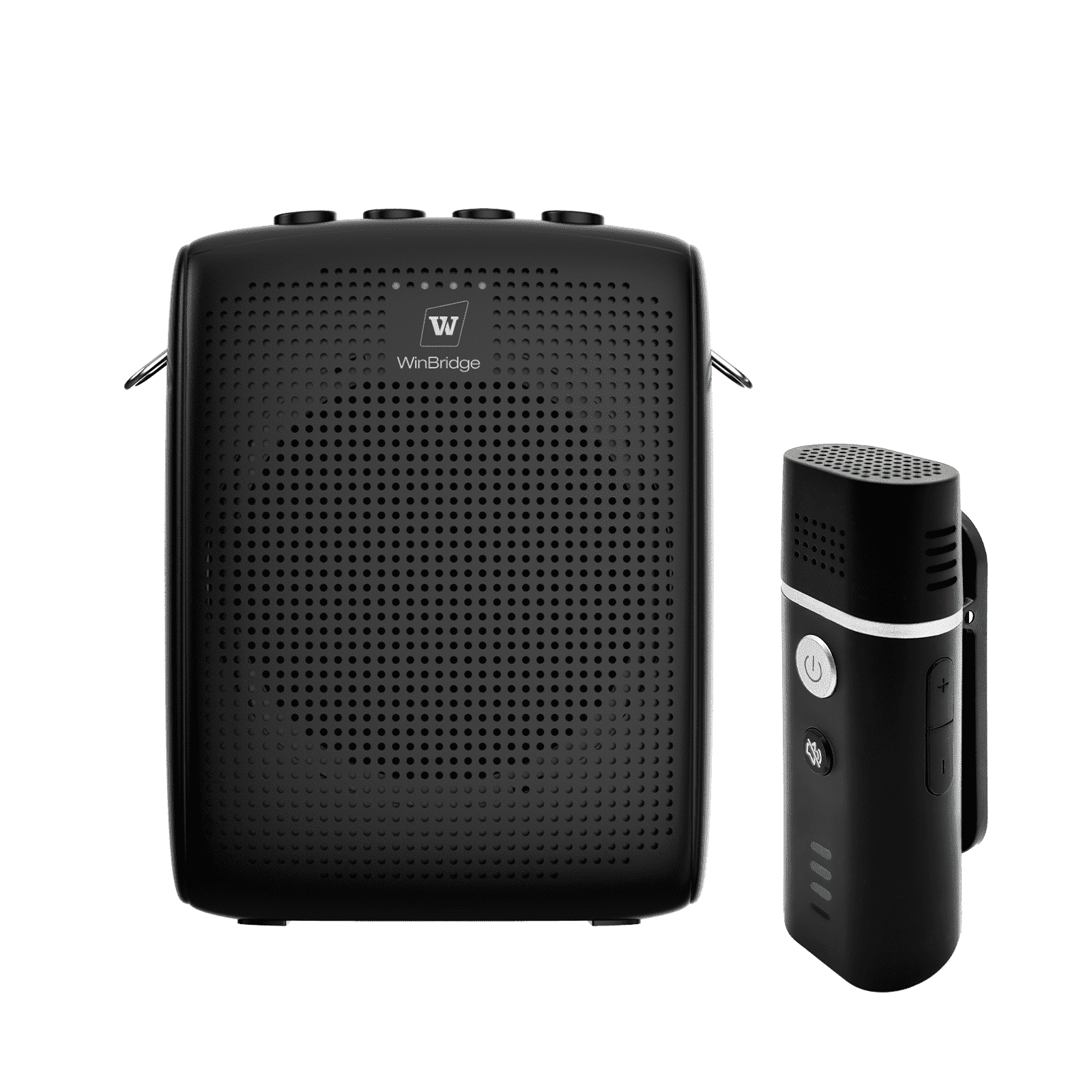 HW HAOWORK Portable Voice Amplifier WB006, Bluetooth Wireless Lapel ...