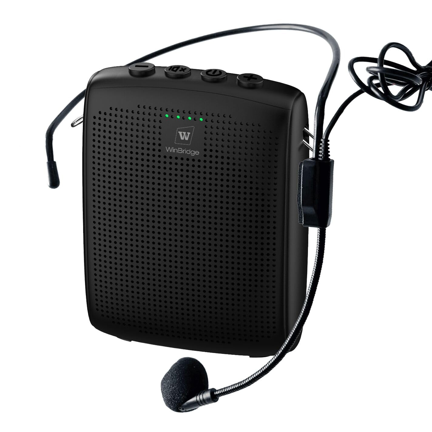 WinBridge WB003 Portable Voice Amplifier with Wired Headset Microphone ...