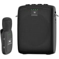 HW HAOWORKS Wireless Voice Amplifier for Teachers - Lapel Mic System ...