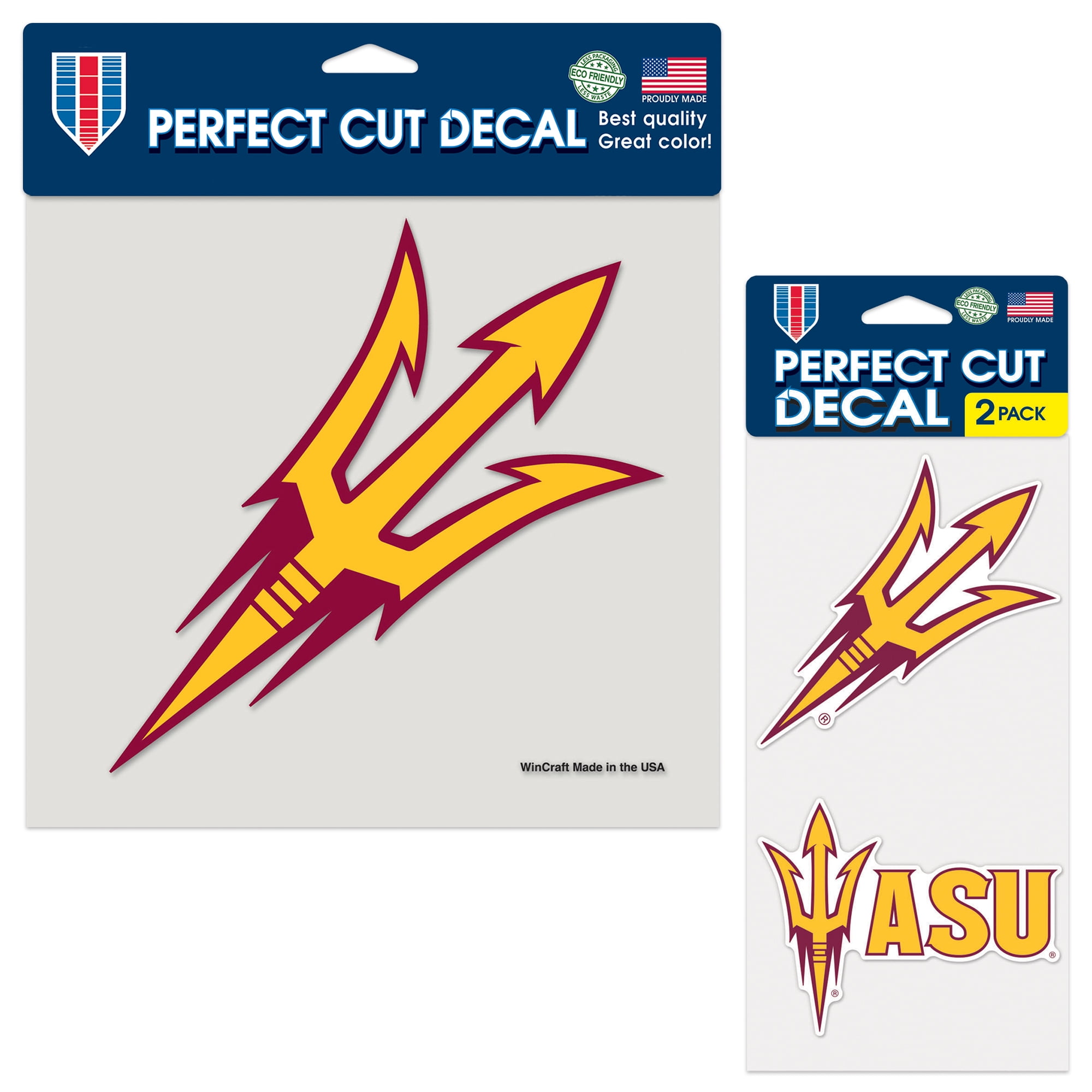 WinCraft Arizona State Sun Devils Three-Pack Perfect Cut Decals ...