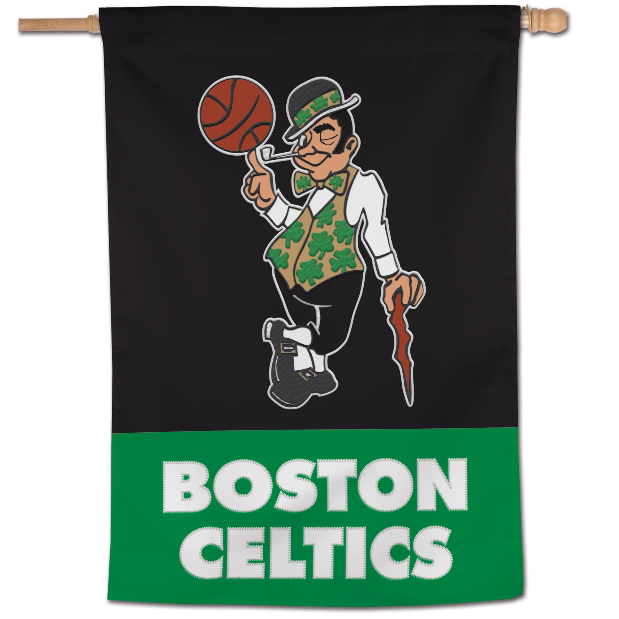 WinCraft Boston Celtics 28" x 40" Applique Vertical Banner - Walmart.com