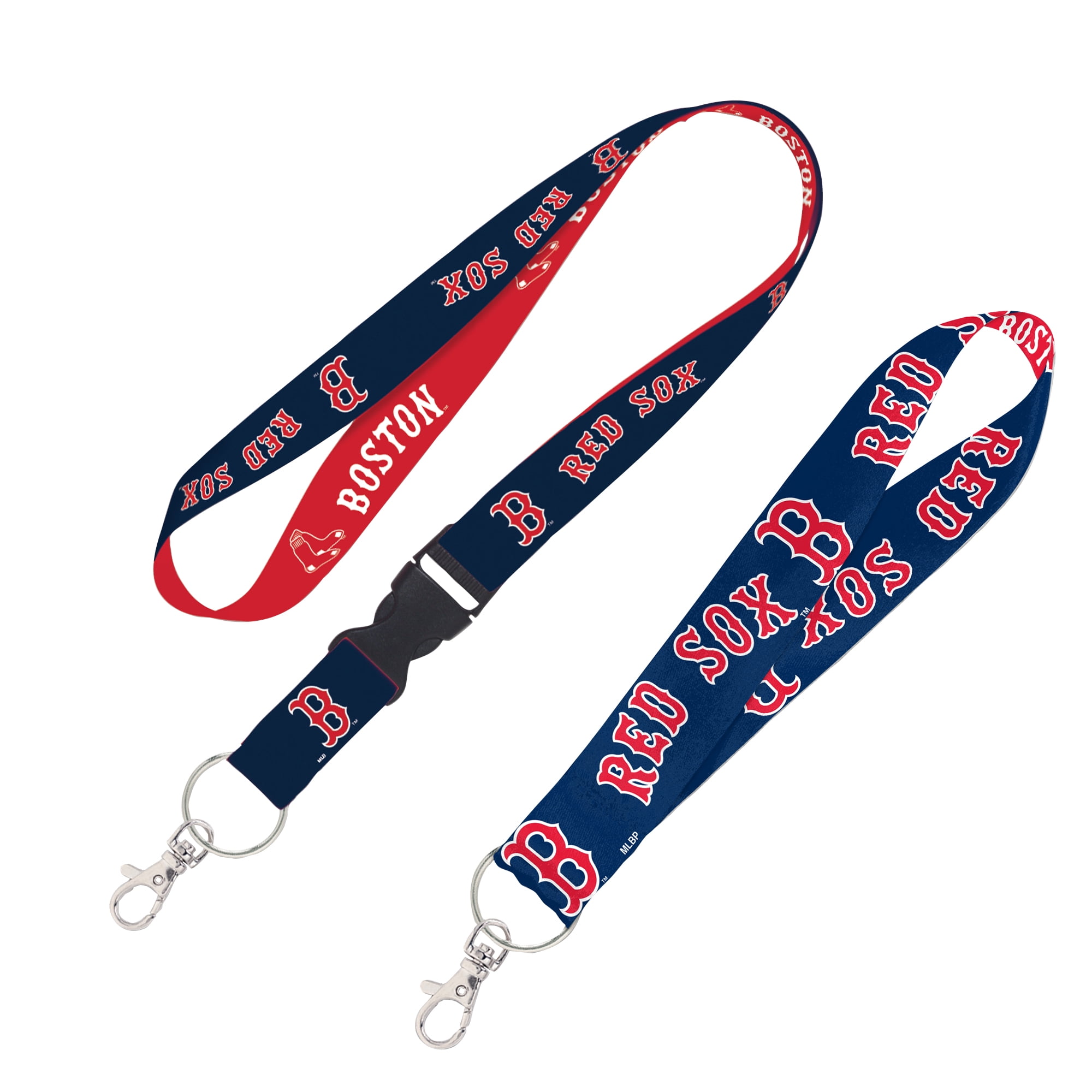 WinCraft Boston Red Sox 2-Pack Lanyard with Detachable Buckle & Key ...
