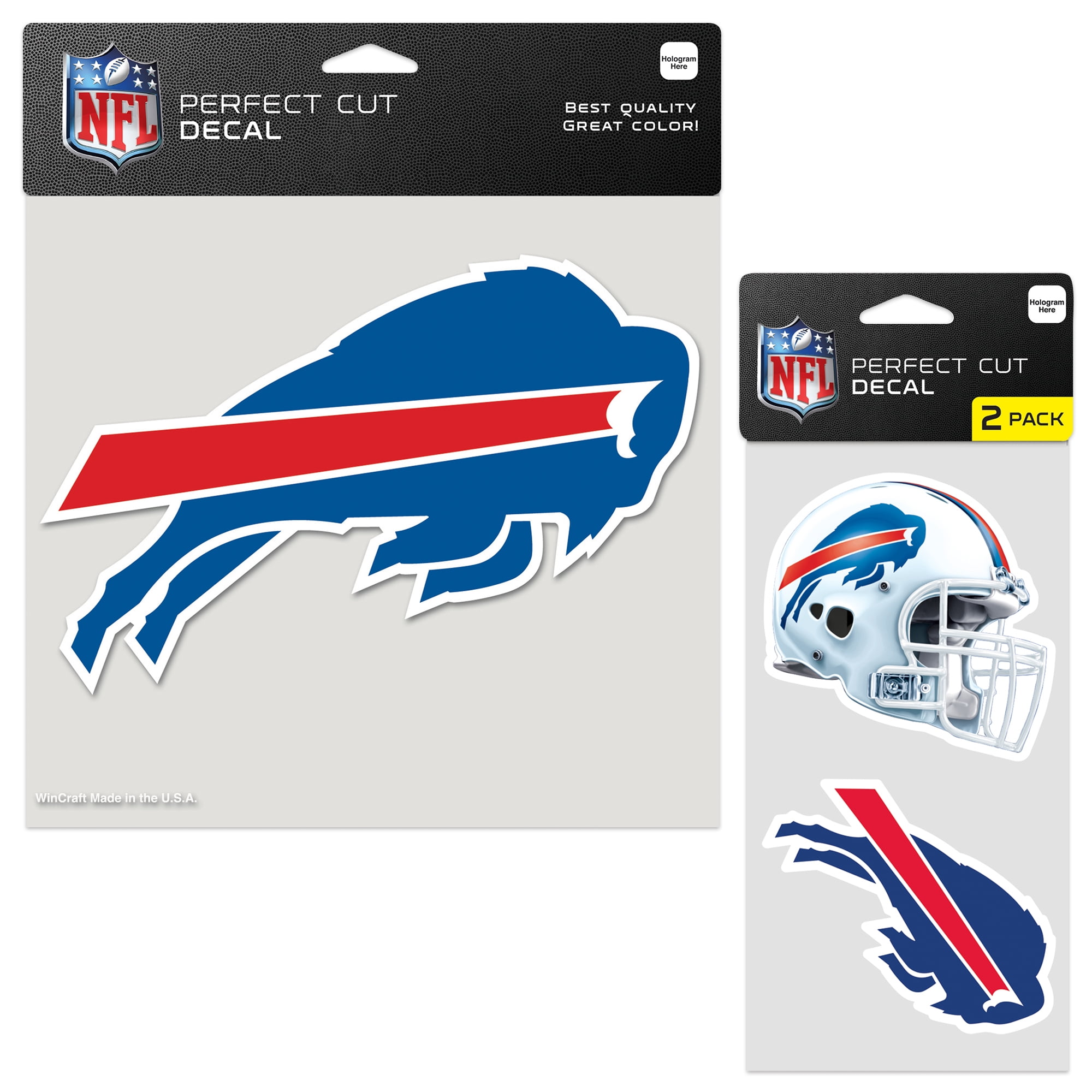 WinCraft Buffalo Bills Three-Pack Perfect Cut Decals - Walmart.com