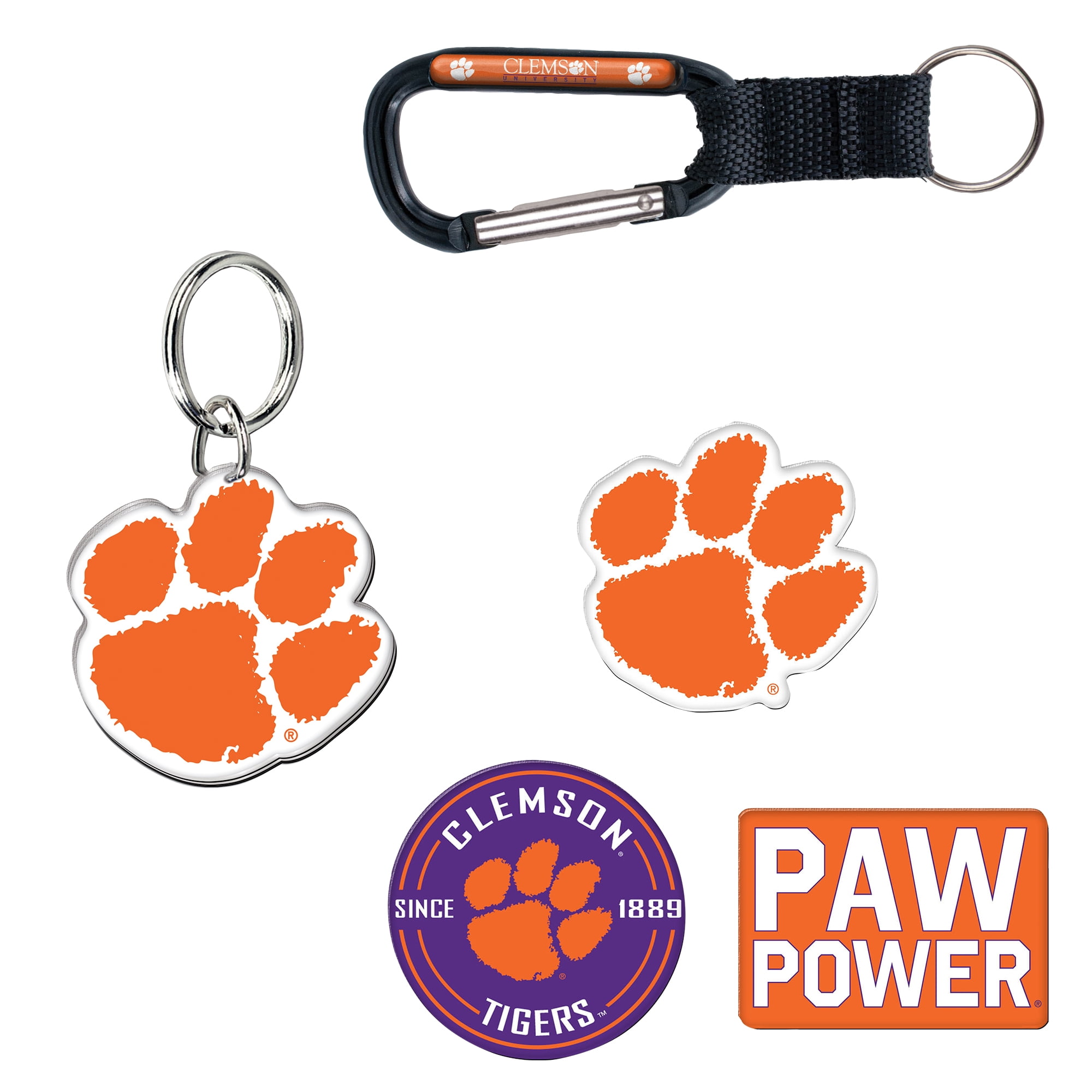 Clemson Keychain