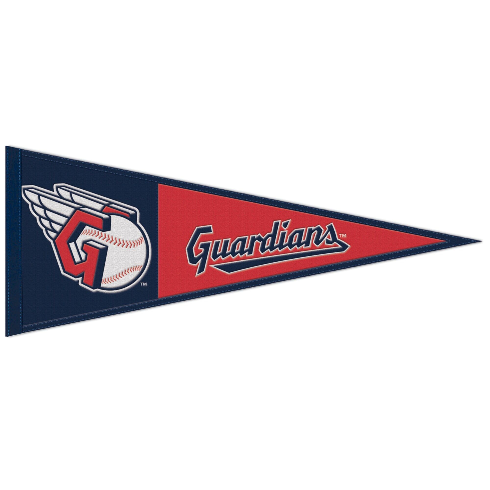 WinCraft Cleveland Guardians 13" x 32" Wool Primary Logo Pennant ...