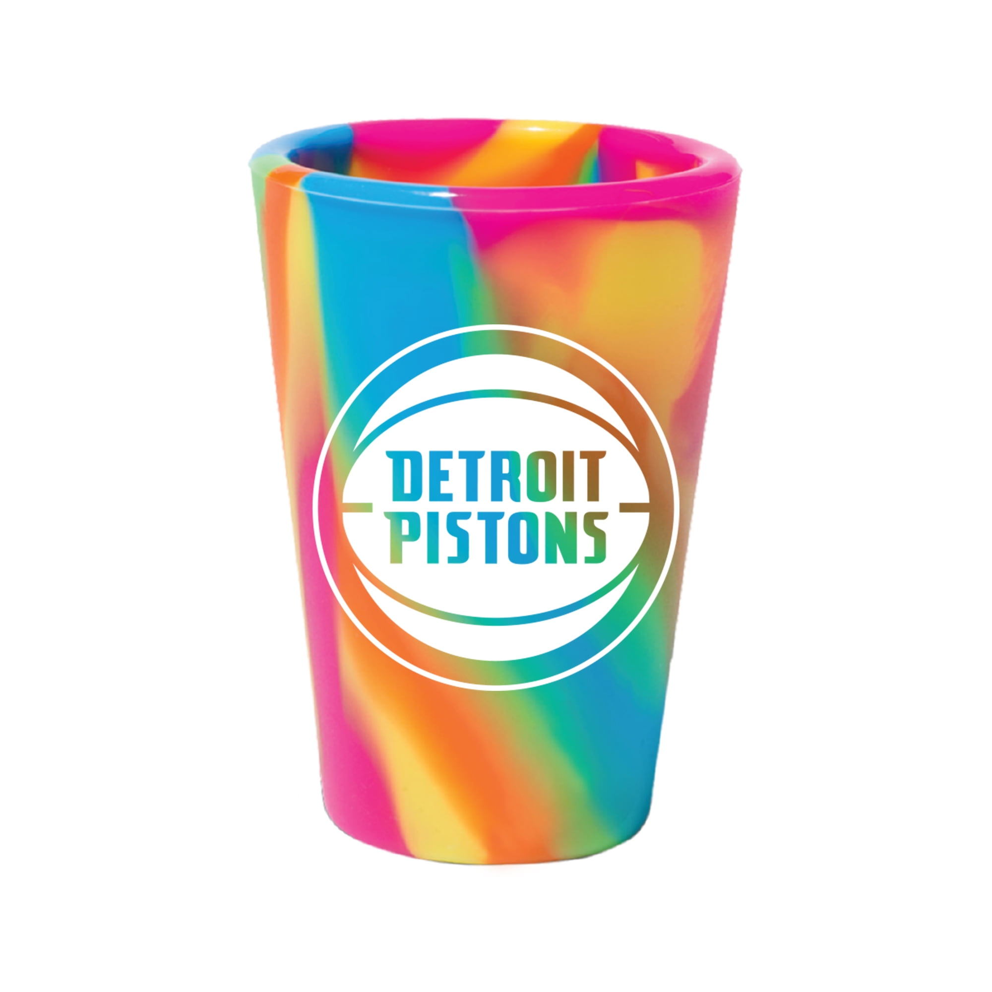 WinCraft Detroit Pistons 1.5oz. Hippie Hop Silicone Shot Glass ...