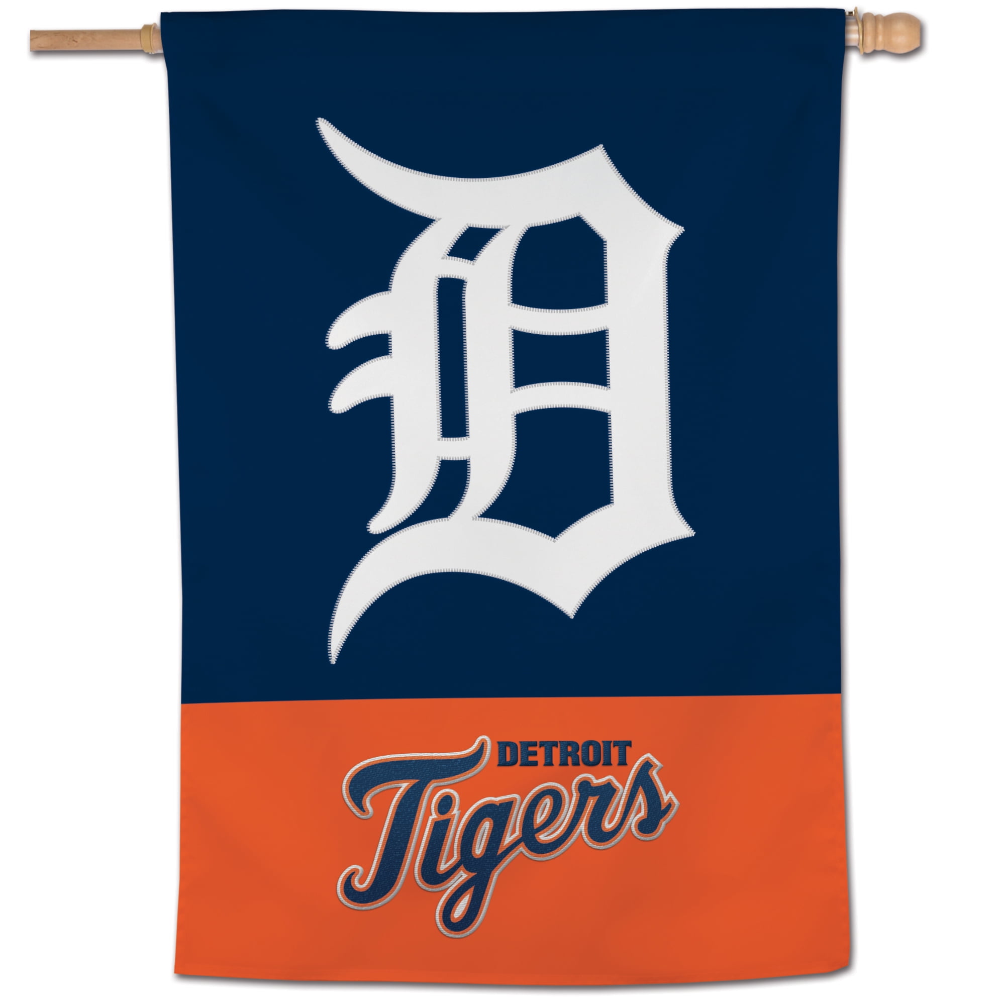 WinCraft Detroit Tigers 28" x 40" Applique Vertical Banner - Walmart.com
